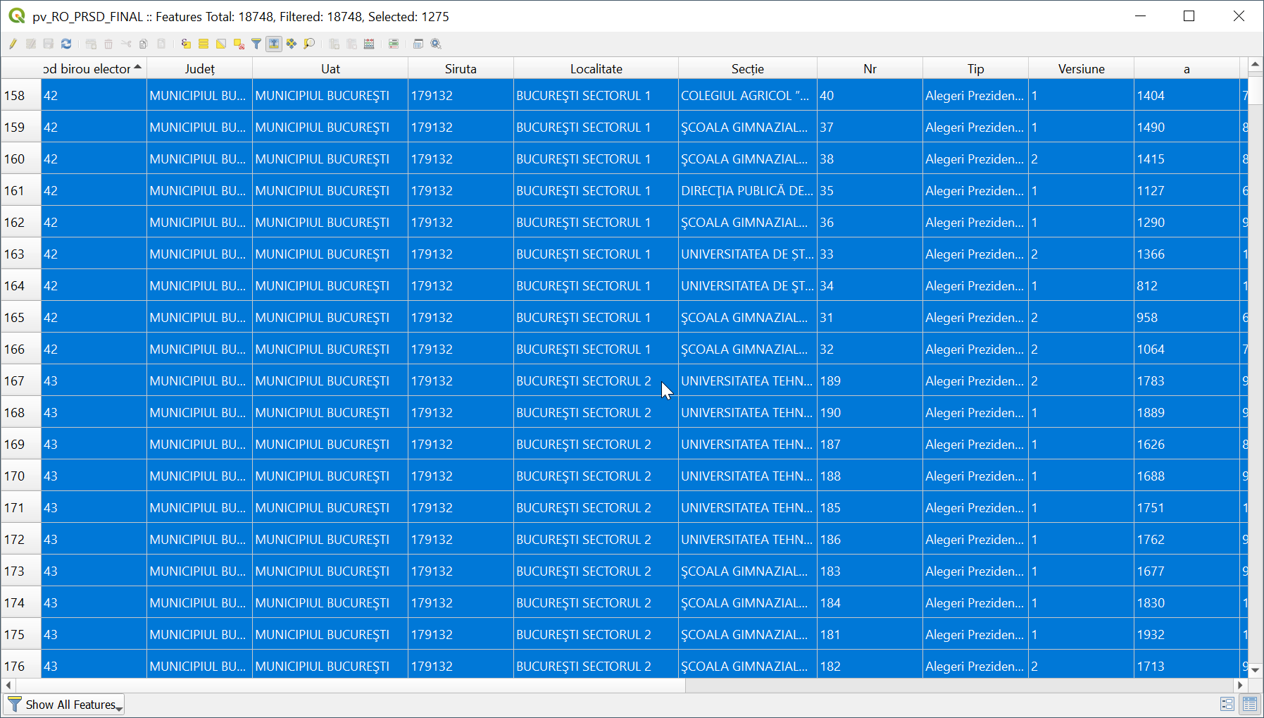 Elections Data - Spatial Perspectives in QGIS 3.8.3 - Map The Clouds
