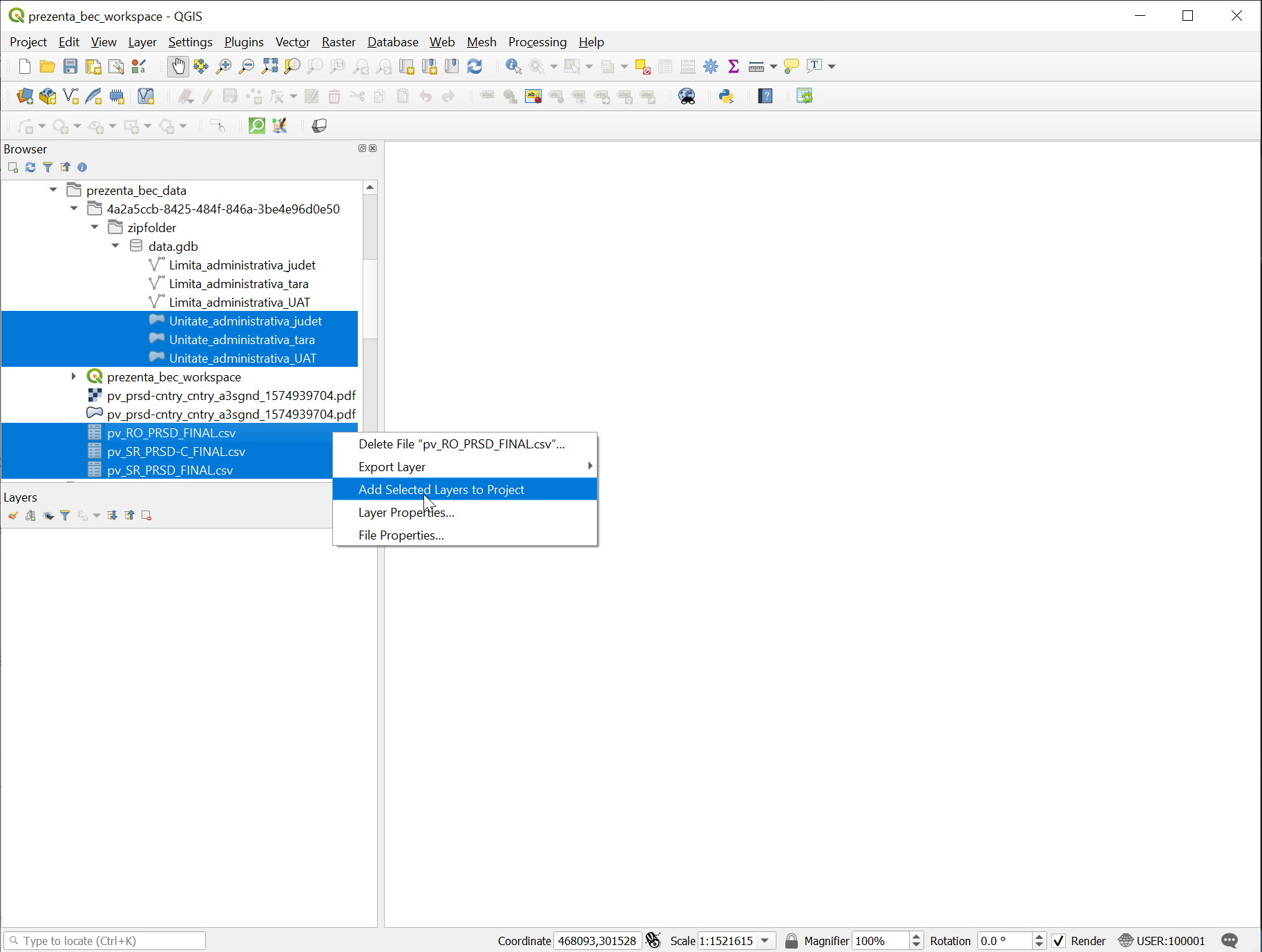Elections Data - Spatial Perspectives in QGIS 3.8.3 - MapTheClouds