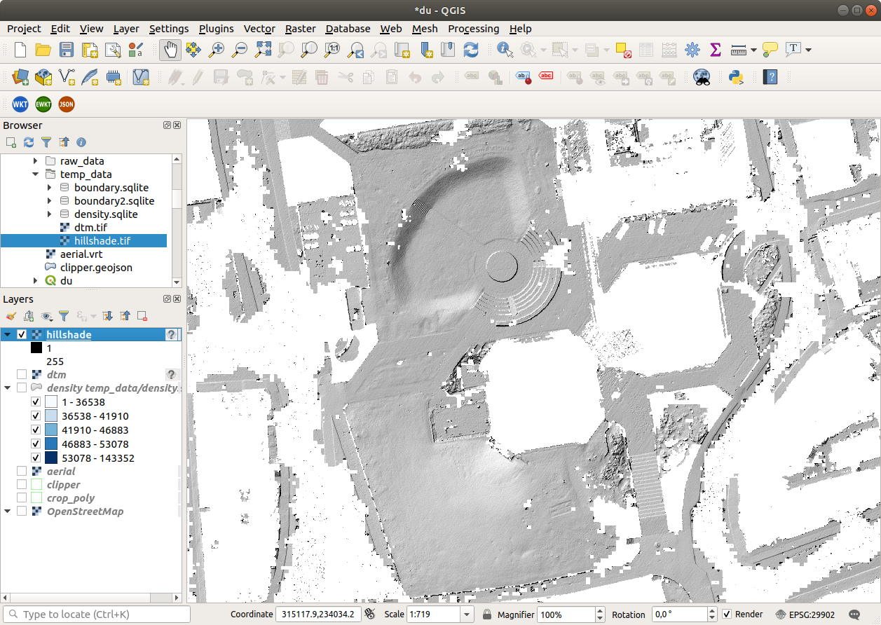 LiDAR PDAL Experiments – Dublin – Map The Clouds