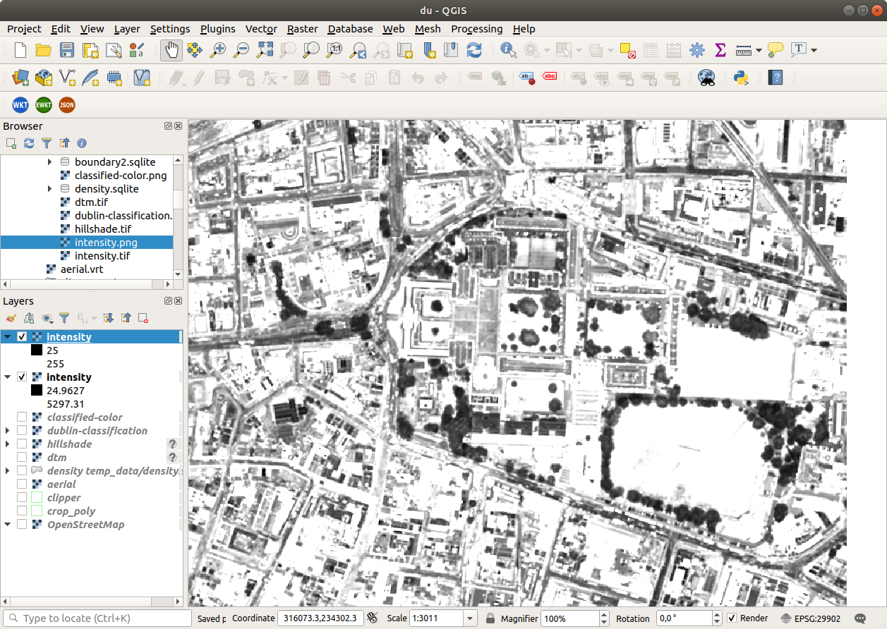 LiDAR PDAL Experiments – Dublin – Map The Clouds